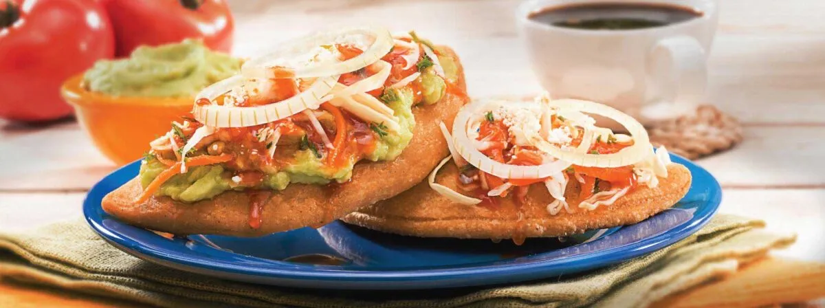 Receta para preparar dobladas guatemaltecas