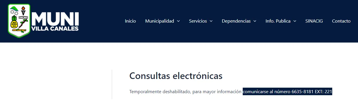 Multas Villa Canales: Consulta Online